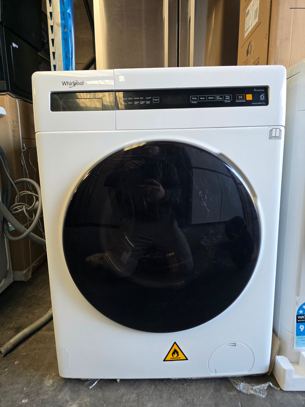 *Factory Second* Whirlpool Essentials 9kg Front Load Washing Machine ...