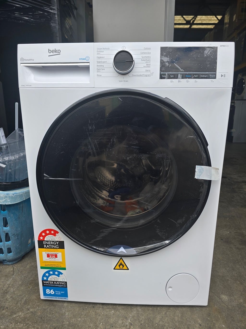 *Current Model*Beko BFLB1020W 10kg Front Loader [Factory Second] – DMS ...