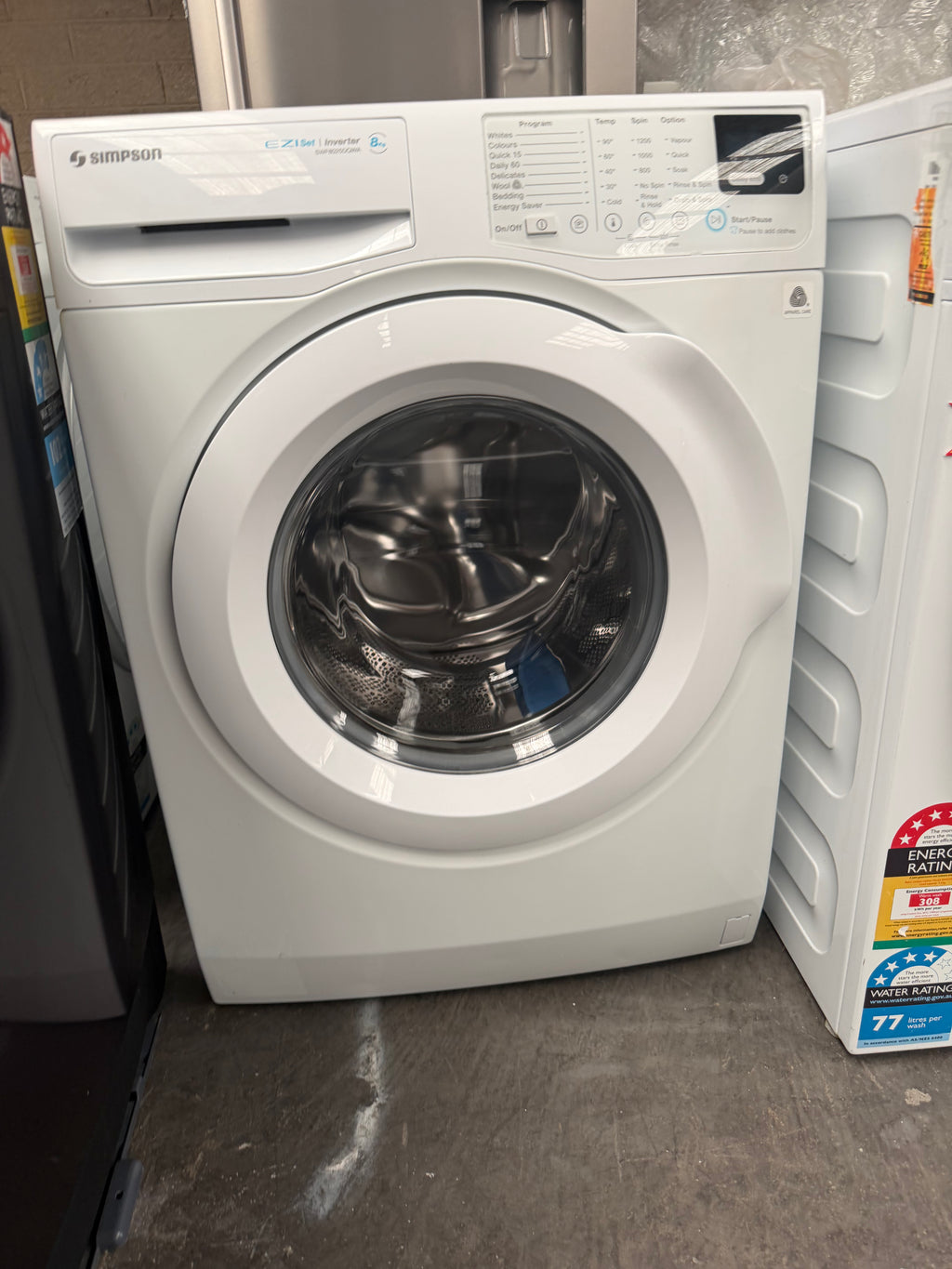 Simpson 8kg Ezi Front Loader [Refurbished] – DMS Appliances