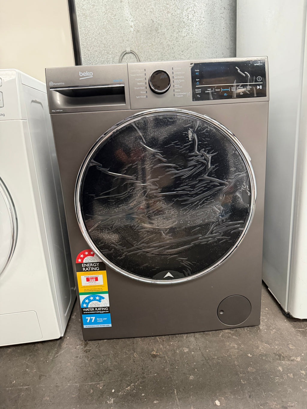 Beko BFLB904ADG 9kg Auto Dose Front Loader [Factory Second] – DMS ...