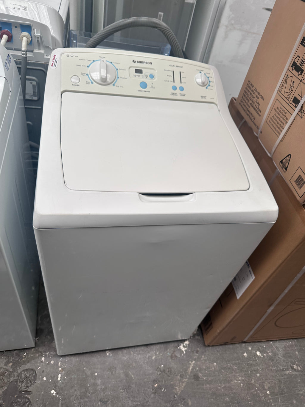 Simpson 6kg Top Loader (Refurbished) – DMS Appliances