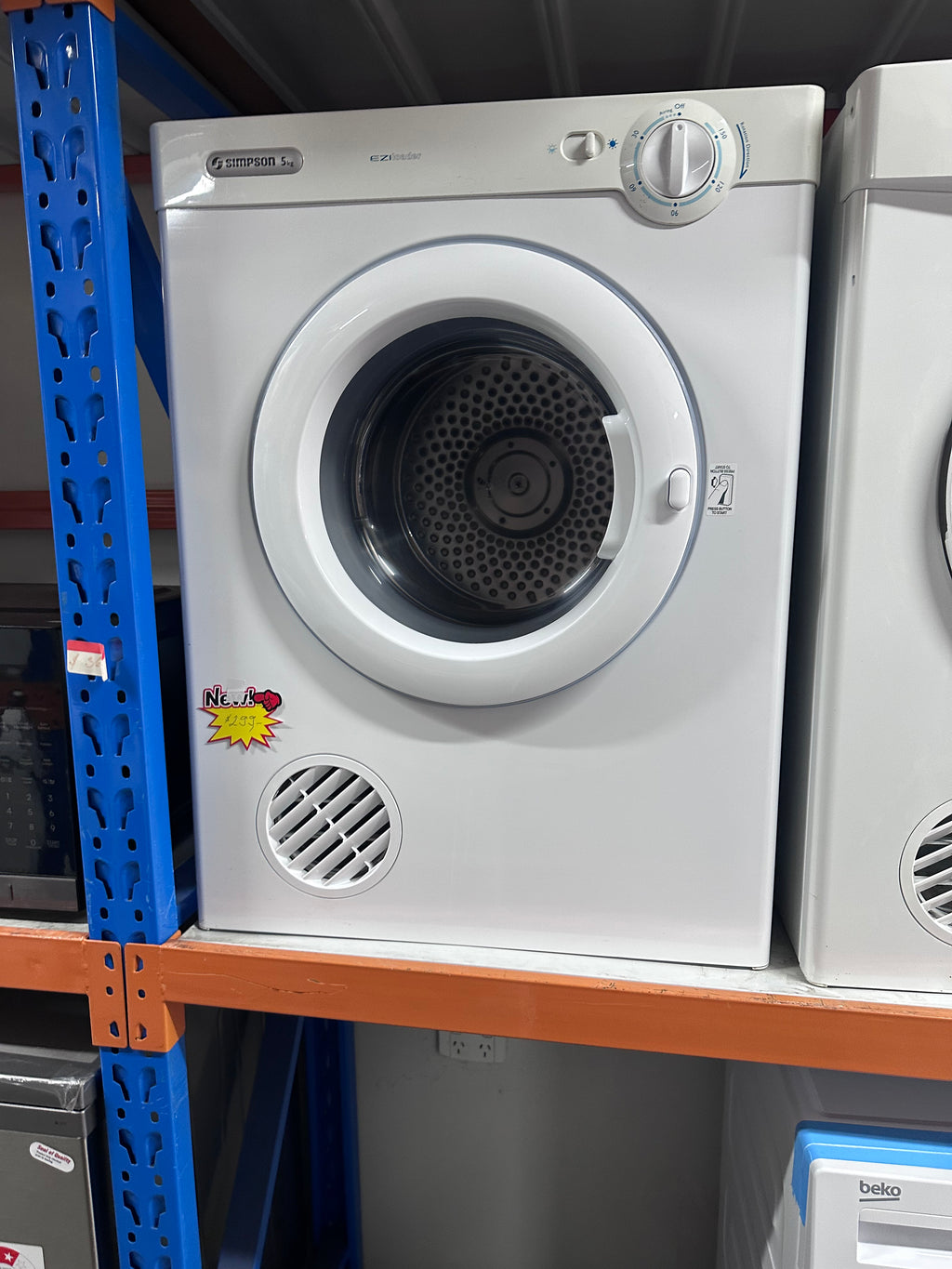 Simpson 5kg Dryer [Refurbished] – DMS Appliances