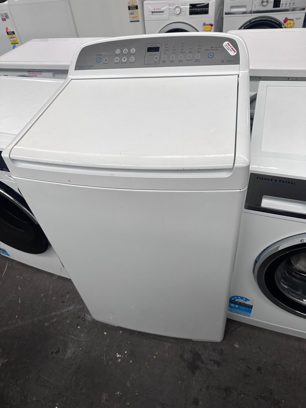 Fisher & Paykel 8.5kg WashSmart Top Loade [Refurbished] – DMS Appliances