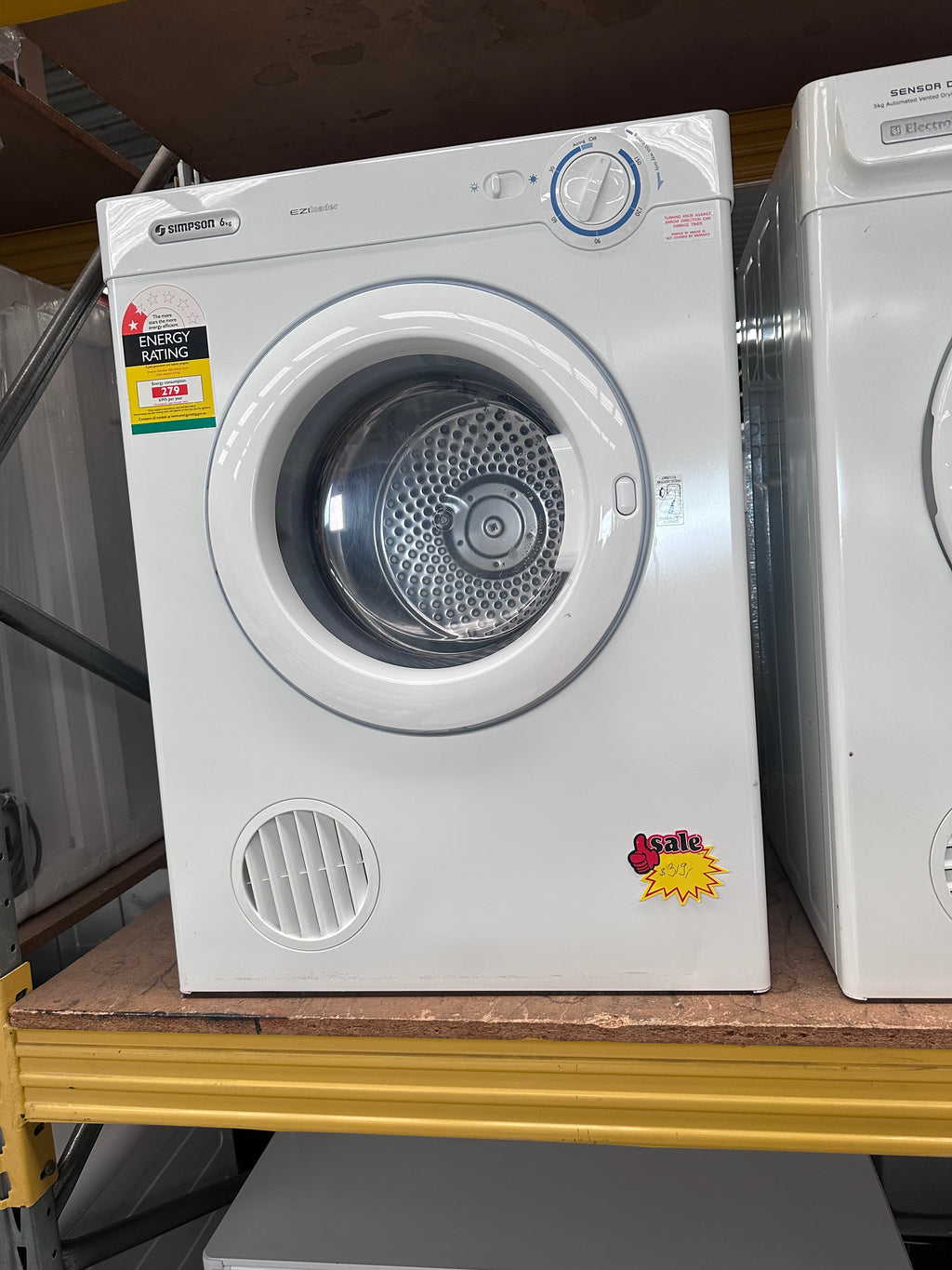 Simpson 6kg Dryer [Refurbished] – DMS Appliances